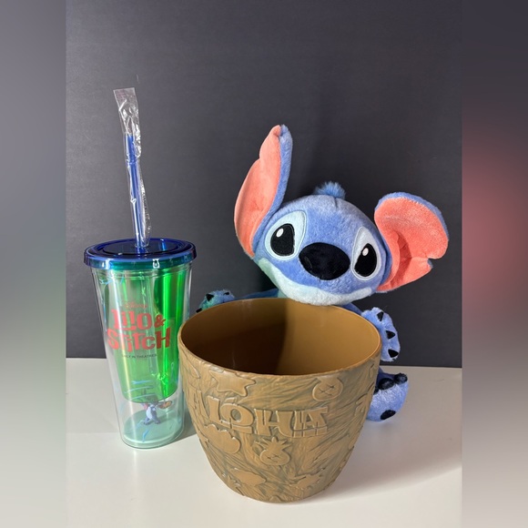 Toys | Stitch Popcorn Bucket Tumbler Brand New Lilo Stitch Movie ...